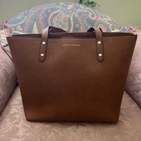 Poppy & Peonies | Bags | Poppy Peonies Gogetter Tote | Poshmark
